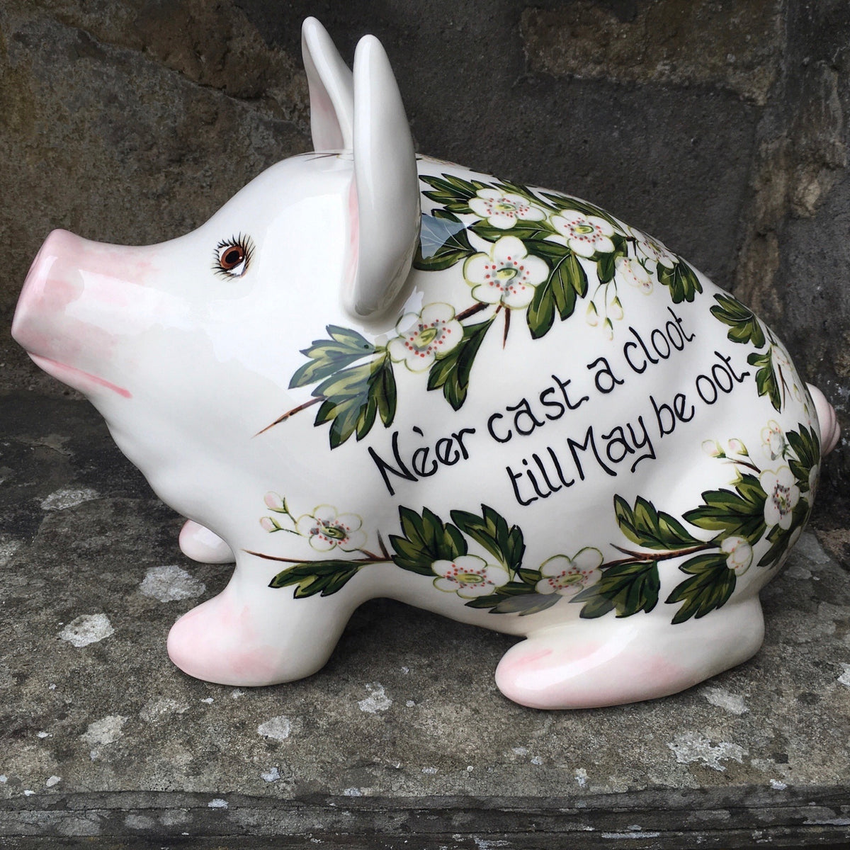 Medium Pigs | Wemyss Ware | Hand Painted | Griselda Hill Pottery