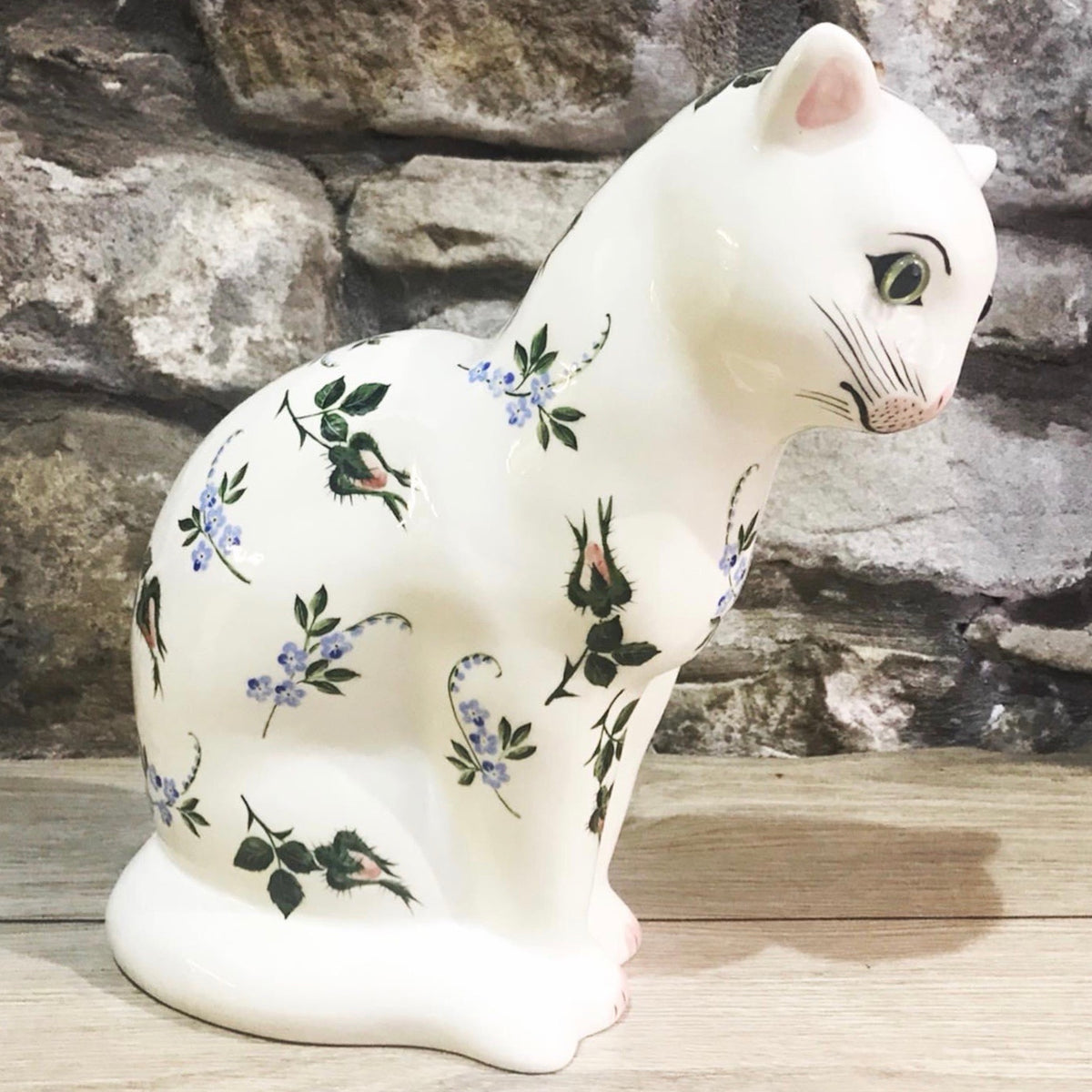 Medium Thinking Cats | Scottish | Wemyss Ware | Griselda Hill Pottery